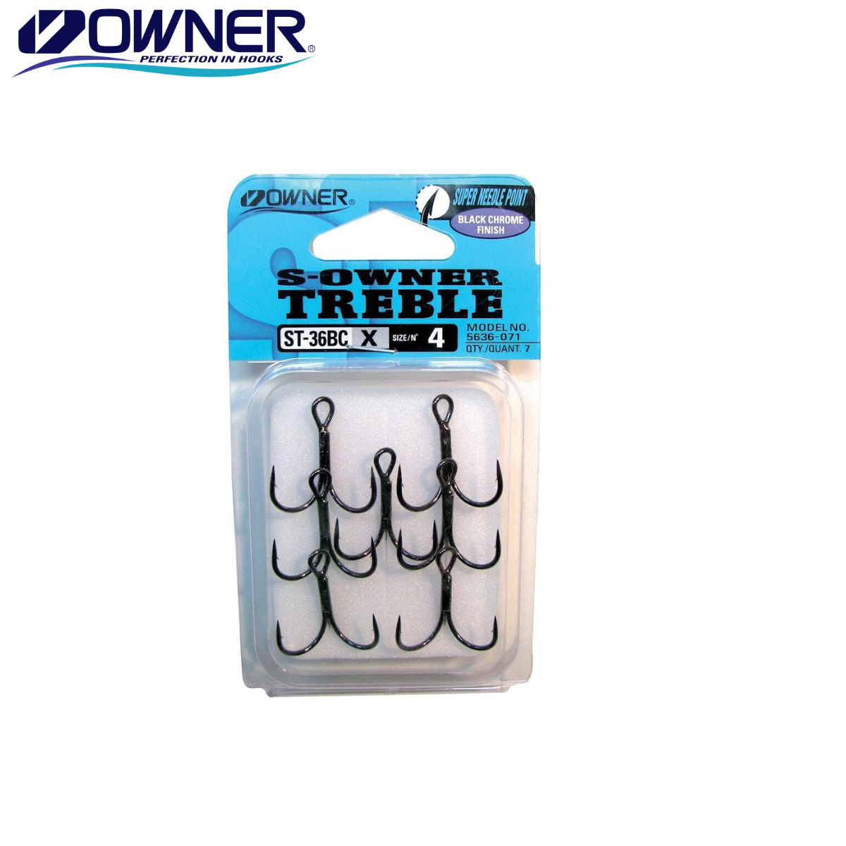 OWNER 5636-011 ST36BC TREBLE HOOKS - Compleat Angler & Camping World ...